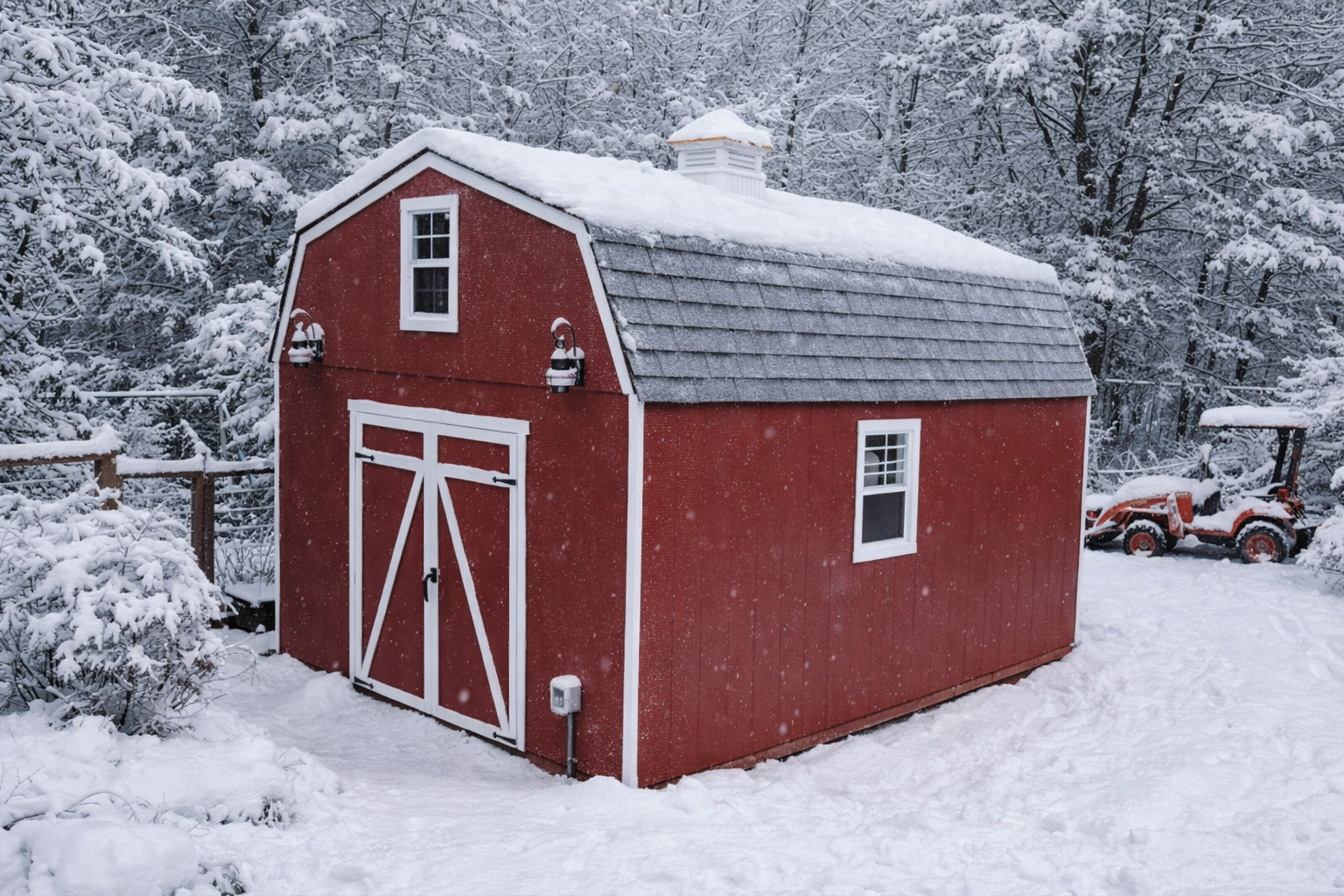 What to Do With Your New Shed This Winter | Heartland Sheds