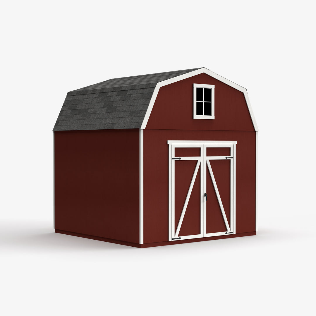 Topeka Barn Wood Shed with Loft & Window | Heartland Sheds