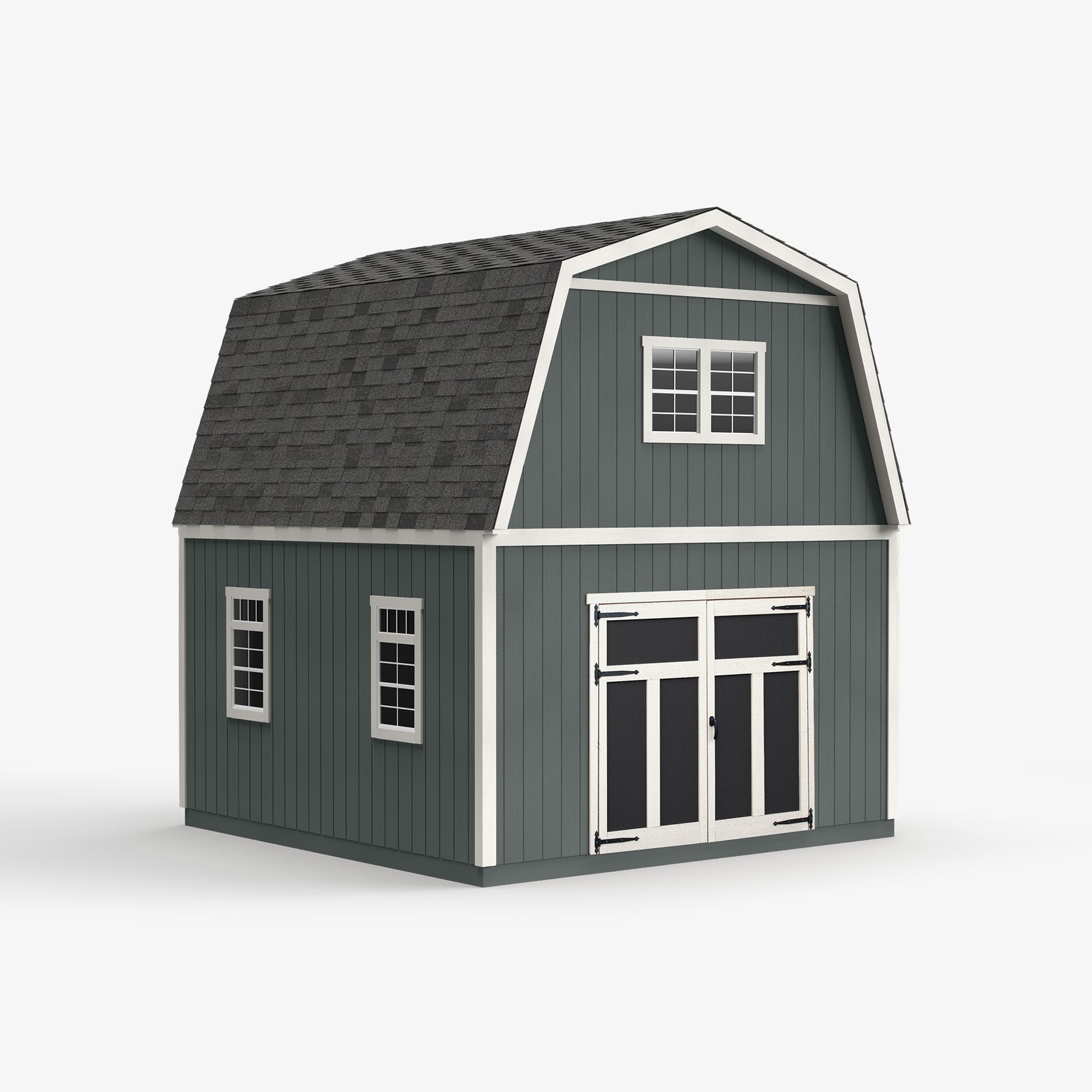 Grand Traverse Two-Story Shed with Stairs | Heartland Sheds