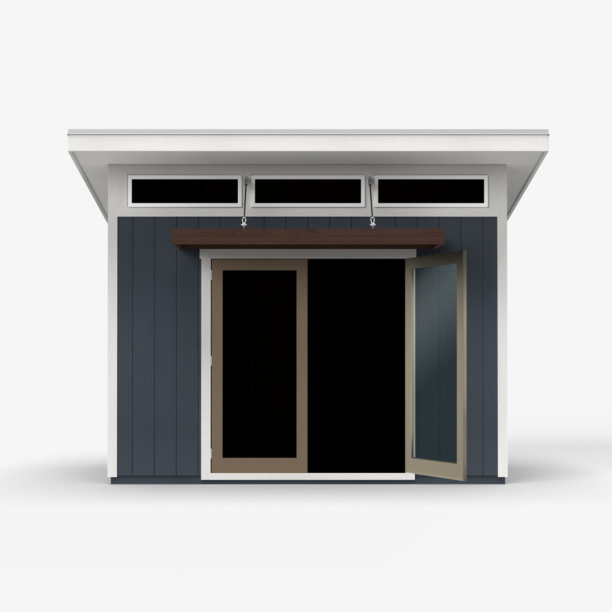 Studio Office Wood Shed for Backyard Work & Play | Heartland Sheds