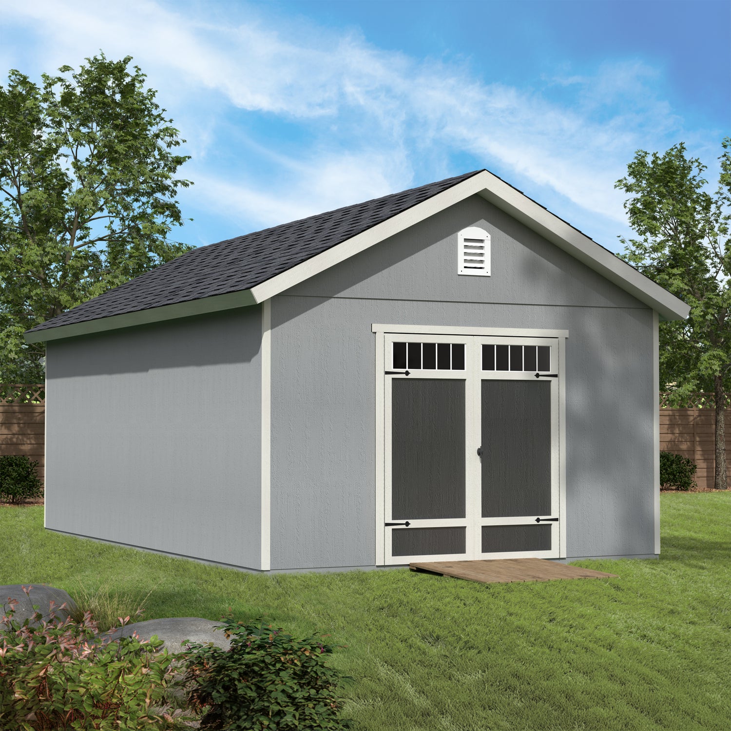 12x20 Wood Shed | Heartland Sheds