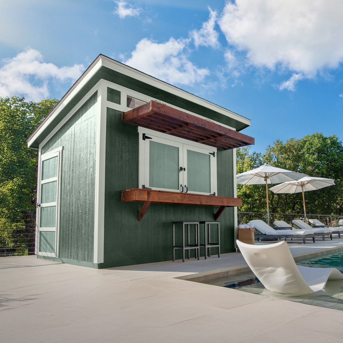 Pentwater Outdoor Bar Shed for Entertainment | Heartland