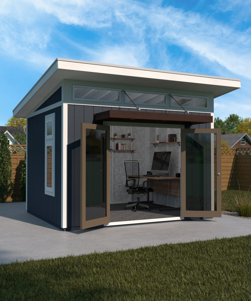 Slant Roof Sheds with Modern Style | Heartland Sheds