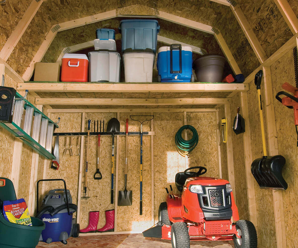 Lofted Sheds for Extra Overhead Storage | Heartland Shed